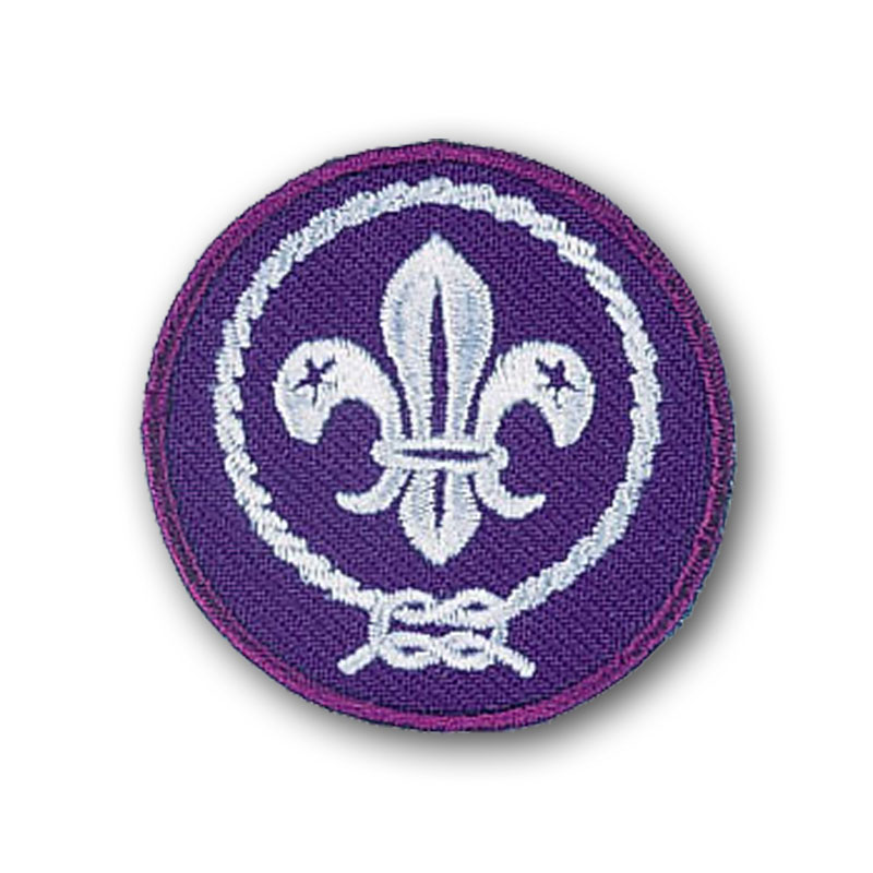 Insigne "Mondial Scout" - 221e Scouts Pluralistes - La Louvière